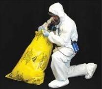 China Environment Friendly Industrial Autoclavable Biohazard Bags, Biohazard Bag Holder, Disposable Infectious Safety Bag for sale