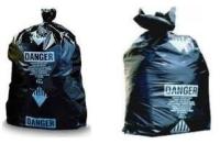 China Environment Friendly Industrial Autoclavable Biohazard Bags, Biohazard Bag Holder, Disposable Infectious Safety Bag for sale