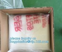 China Heavy Duty Custom LDPE Poly plastic waste bags for construction, Disposal Polythene bags For Asbestos Removal bags pac for sale