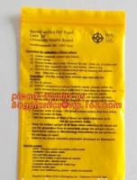 China 6x9 Lab k specimen kangaroo bag biohazard medical reclosable plastic bag, Biohazard Specimen transport bag, bageas for sale