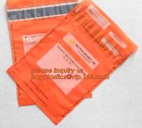 China 6x9 Lab k specimen kangaroo bag biohazard medical reclosable plastic bag, Biohazard Specimen transport bag, bageas for sale