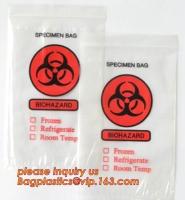 China Poly Plastic Medical Specimen Bags Hospital Bag Medical Vomit Bag, specimen bag autoclavable biohazard bags high quality for sale