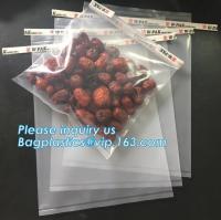 China Poly Bags, Plastic Bags & Clear Bags in Stock, Sterile secure sampling bags with track and trace technology, bagease pac for sale