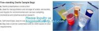 China Bioproducts, Microbiology Supplies, Medical Testing Bags, Air Tight Sampling Plastic Bags, Lab Depot, Atmosbag glove bag for sale