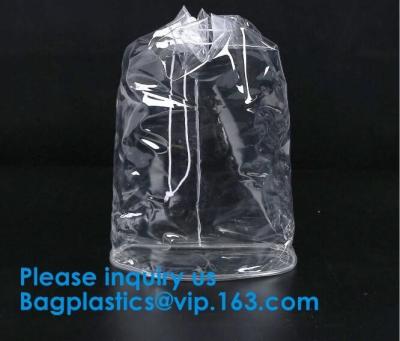 China PVC Transparent Drawstring Bag For Sports Cloth,Promotional Transparent PVC Clear Drawstring Backpack Bags Promotion Gif for sale