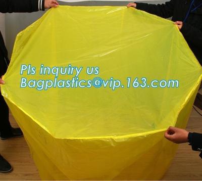 China anti aging UV resistant dust proof waterproof reusable pallet cover, sealable square bottom pallet shrink wrap plastic c for sale