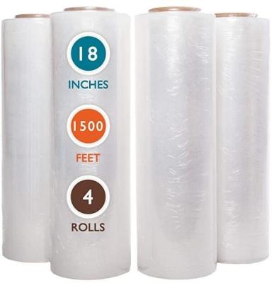 China Mini Stretch Packing Wrap With Handle For Pallet Wrap, Moving Supplies, Industrial Strength - Clear Film for sale