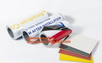 China Metalizing protective film for aluminum profiles wood,Best Transparent Adhesive Protective Surface Plastic LLDPE Film for sale