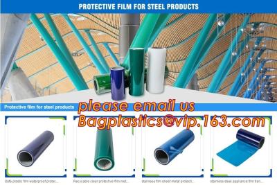 China Self Adhesive Transparent Antistatic Silicone Coated Protective Film,antistatic protective film milk white stretch film for sale