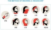 China multi choice women head scarf printed colorful face mask custom logo/size bandana,Sport Strapping Seamless Custom Gaiter Whi for sale