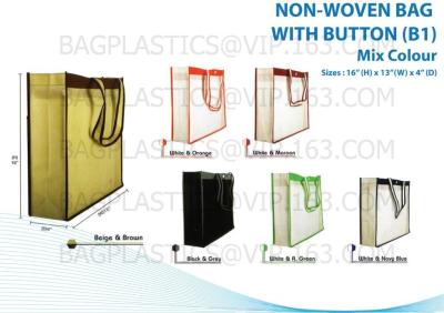 China Eco-Friendly Customized Promotional Laminated Non Woven Bag/Folding Non Woven Shopping Bag/Reusable Non-woven, bagease for sale