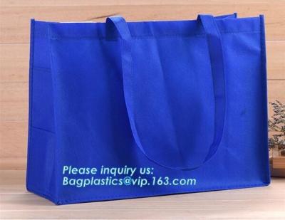 China Tote 120g 80gsm 90gsm Advertising Nonwoven 100% Biodegradable Non Woven Bag, Custom Promotional Gift Foldable PP Printed for sale