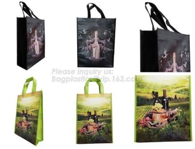 China welcome fast delivery full color printing Elephant PET PP non woven bag for small quantity order, laminated pp non woven for sale