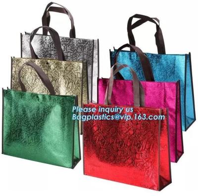 China Promotional Cheap Customized Foldable Eco Fabric Tote Non-woven Shopping Bag, Recyclable PP Non Woven Bags, bagplastics for sale