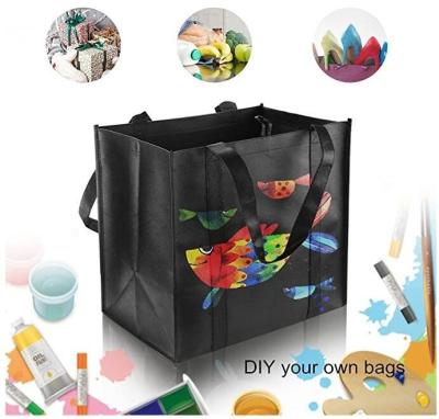 China pp nonwoven bag, promotional recycled glossy laminated pp nonwoven shopping bag, Foldable Nonwoven Bag, nonwoven tote sh for sale