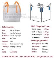 China Woven Big Bulk Bag Jumbo Bag FIBC For Packing Sand 1 Ton 1.5 Ton 2 Ton Made In, Bagease, Pack for sale