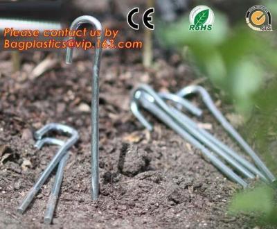 China 100 Pieces Anti Grass Turf Nails Mulching Cloth Gardening Plastic Holder Tools,500PCS/CTN OR 1000PCS/CTN,60CTNS/PALLET,2 for sale