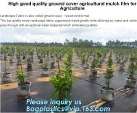 China Anti-UV Landscape Fabric PP Woven Agricultural Weed Control,PP Woven Landscape Fabric Garden Weed Barrier Mat, bagplasti for sale