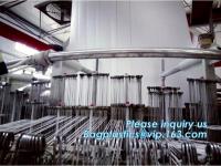 China pp woven fabric in roll，Virgin new material/White woven bag rolls / PP woven tubular fabric for making rice, fertilizer, for sale