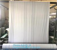 China Pp Fabric Woven Sack Rice Bag Roll For Agriculture,60cm width virgin colorful flat surface tubular PP woven fabric roll for sale
