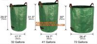 China Garden Grow Bags Aeration Fabric Pots Potato Planter Bag with Handles and Access Flap,Potato Tomato Strawberry Vegetable for sale