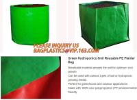 China UV resistant PE potato growing bag garden planter bags with Flap and handles,Flap and Handles Collapsible 10 gallons for sale