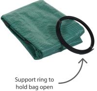 China 272L PP new material durable leaf collection garden waste bag,Garden Waste Bags Lawn Leaf Bag 32 gallons, bagplastics, p for sale