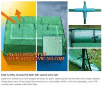China Polycarbonate strong garden greenhouse double-door green house,NEW WALK IN GREENHOUSE GARDENING SEEDS PROPOGATING 143cm* for sale