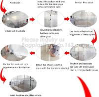China Agricultural Glass Green House for Commerical,Pop up Greenhouse Eco-friendly Fiberglass Poles Overlong Cover 98