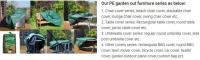 China furniture winter protection garden swing hammock 3-seater cover, garden funiture bench cover, swinging hammock cover bag for sale