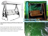 China Indoor & outdoor use super quality funiture protective cover,garden funiture swimming pool lounge chair seat cover fabri for sale