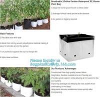 China 15 GALLON Hole Plastic LDPE Grow Bags For Nursery, Black & White PE Grow Bags for Hydroponic and Horticulture use, BAGEA for sale