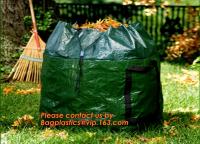 China Heavy Duty Pp Garden Bag Self-Standing Tip Bags Make Yard Clean-Up Easy tipping bag,garden sack,leaf sack for sale