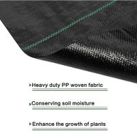 China PP ground cover,weed barrier Fabrics, weed mat in strawberry garden, Agricultural weed control pp woven grass mat, 70gsm for sale