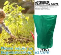 China Warm Cover Tree Shrub Plant Protecting Bag Frost Protection Yard Garden Winter Drawstring Mesh Net Garden Plant Cover for sale