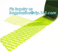 China Security void tape,Tamper Evident Security Void Tapes,Red Tamper Evident Void if Opened Security Tape PET Backing Materi for sale