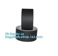 China Rubber Silver Cloth Duct Seam Sealing Tape with Free Samples,Heavy Duty Matt Cloth Gaffer Tape Black Colour No Residue D for sale