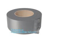 China Pink Silver Color Hot Melt Duck Duct Tape,Strong adhesive pipe wrapping Duct tape for metal,Rubber Gaffa Duct cloth Tape for sale