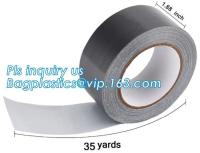 China Heavy Duty Matt Cloth Gaffer Tape with White and Black Colour No Residue Perfect Alternative to Duct Tape bagease packag for sale