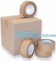 China Water-activated Reinforce Kraft Gummed Paper Tape for Sealing & Strapping,Self adhesive kraft paper gummed tape bagease for sale