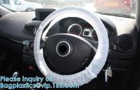 China Biodegradable Compost Car Floor Mat Auto Disposable Steering Wheel Seat Cover Interior Accessories Steering Tire Bags for sale