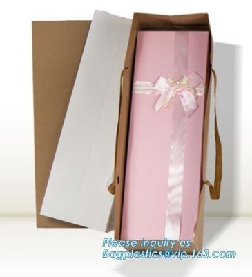 China Wholesale Durable Colorful Custom Printed Cake Packaging Gift Paper Bag With Flower, Tote Carrier Gift Bags bagease pac for sale