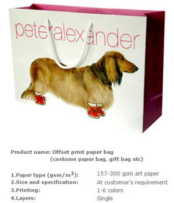 China Low Cost Ribbon Handle Gift Carrier Custom Made Design Logo Print Luxury wholesale paper shopping bag, bagplastics, bage for sale