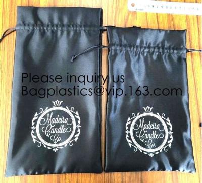 China 11.5x13.0cm/4.6''x5.2'' Rose Satin Lined Embroidery Drawstring Silk Brocade Bags,Jewelry Packing Organza package pack for sale