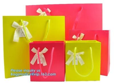 China Customized Made Cheap Paper Twisted Handles White Kraft Paper Bags,Wine Paper Bag With Handle Wholesale Bagplastics Pack for sale