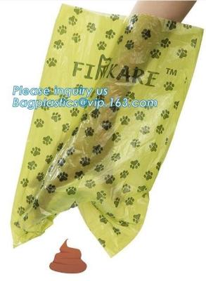 China 380 bags/box Leak-Proof Pet Dog Waste Bag,Dog Poop Bag, pet cleaning Biodegradable Black Dog Poop waste Bag, bagease pac for sale
