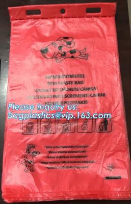 China Earth-Friendly Dog Waste Bag Poop Bags Custom Printed Wholesale Biodegradable Pet Dog Poop Bag, BAGPLASTICS, BAGEASE, PA for sale