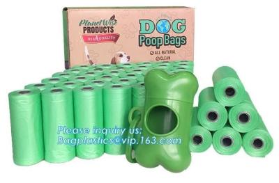 China Branded dog poop bags / pet waste bag / bags on roll, dog waste bags and dispenser pet waste bag dog shit bag, bagease for sale