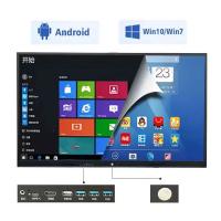 China 75 Inch LCD All-in-One Touch Screen Smart Board with 1920x1080 Resolution and 3000:1 Contrast Ratio for sale
