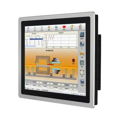 China HONGNUO 15.6 Inch Fanless Industrial Monitor with Intel J1800 Processor, 1920x1080 IPS Display, IP65 Waterproof for sale